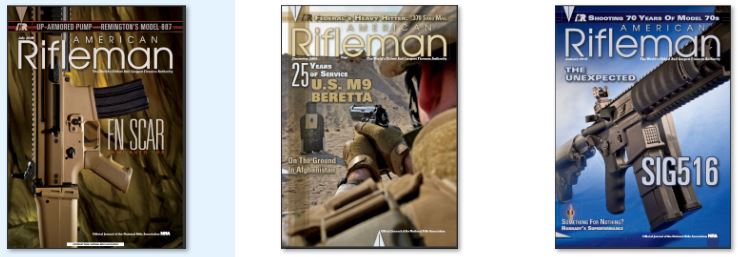 AMERICAN RIFLEMAN MAGAZINE 110 Classic Issue Collection On USB on eBid ...